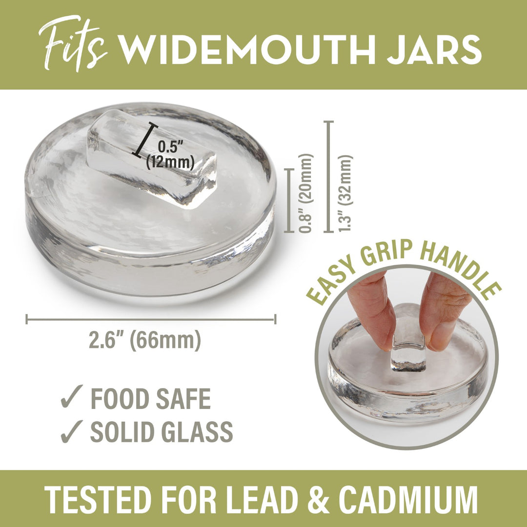 Vegetable Fermentation Weights with Easy Grip Handles - Set of 4 ...