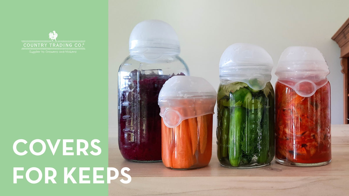 Reusable Lids to Cover Food + Fermentation Lids | Fits Glass Jars, Cans ...